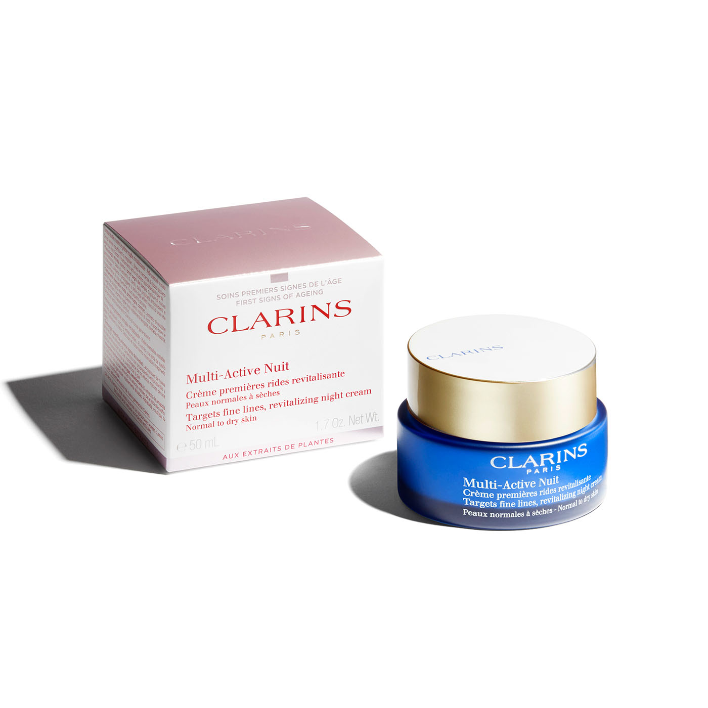 Multi Active Nuit Crème Premières Rides Revitalisante Peaux normales à